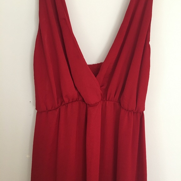 REVOLVE | Dresses | Revolve Red Full Length Formal Dressmust Go | Poshmark